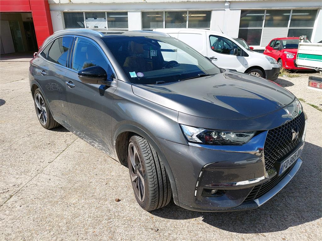 DS DS7 Crossback Hybride E-Tense 300 EAT8 4x4 Grand Chic Gris | VPauto.fr