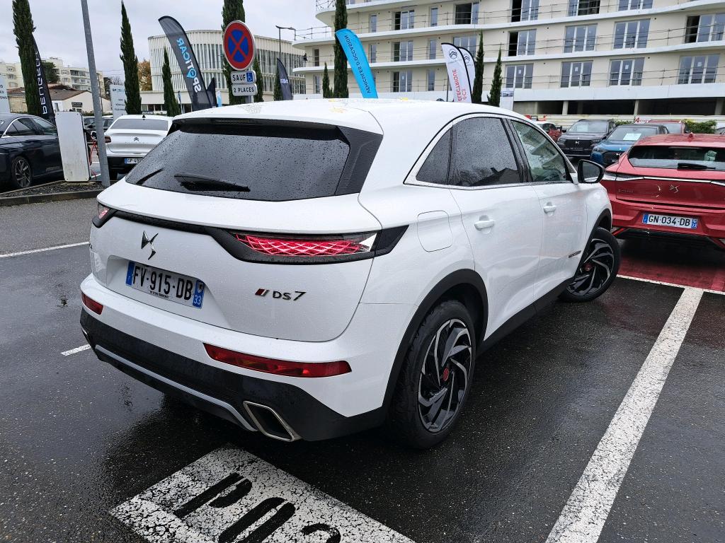 DS DS7 Crossback Hybride E-Tense 225 EAT8 Performance Line Blanc | VPauto.fr